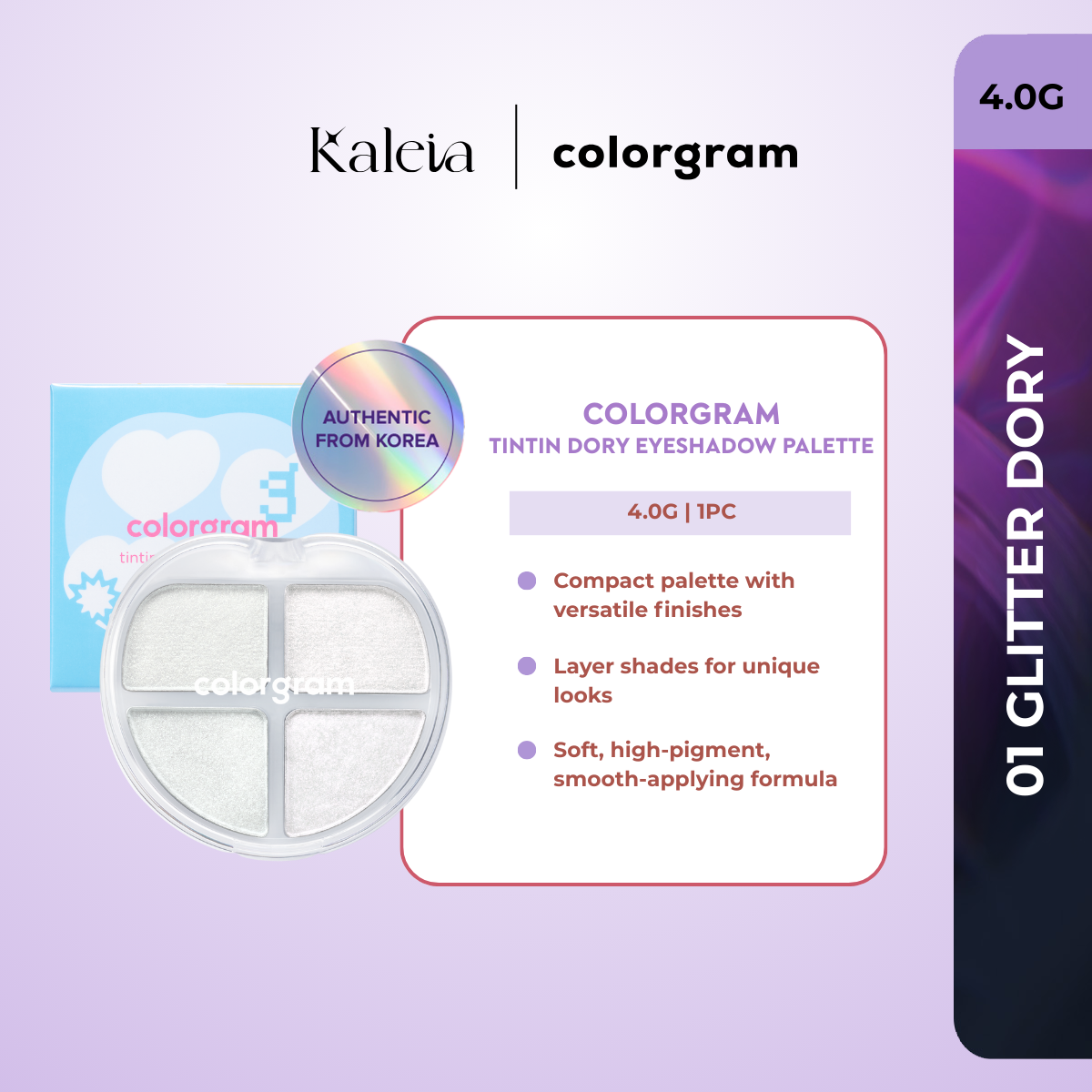 COLORGRAM Tintin Dory Eyeshadow Palette – Kaleia